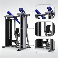 China Seated Back Extension Machine Commercial Selectorized Gym Equipment for Lower Back Training for sale