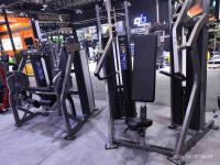 China MTS Series Incline Chest Press Machine | Commercial Pin Loaded Gym Chest Trainer for sale