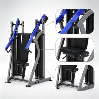 China MTS Series Incline Chest Press Machine | Commercial Pin Loaded Gym Chest Trainer for sale