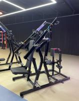 China Plate Loaded Steel Lateral Chest Back Machine Upper Body Strength Training Gym Equipment for sale