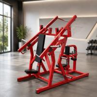 China Plate Loaded Steel Lateral Chest Back Machine Upper Body Strength Training Gym Equipment for sale