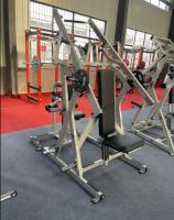China Plate Loaded Steel Lateral Chest Back Machine Upper Body Strength Training Gym Equipment for sale