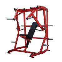 China Commercial Plate Loaded Decline Seated steel Chest Press Machine for Lower Chest Workout for sale