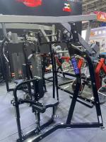 China Lateral High Row Machine Plate Loaded Back Trainer for Commercial Gym Strength Training for sale