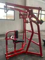 China Lateral High Row Machine Plate Loaded Back Trainer for Commercial Gym Strength Training for sale