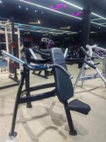 China Commercial Plate Loaded Shoulder Press Machine for Shoulder Strength Training Fitness Gym Equipment for sale