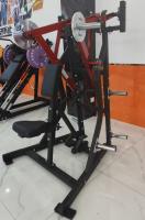 China Iso-Lateral Low Row Plate Loaded Back Row Machine for Commercial Gym Strength Training for sale