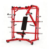 China Plate Loaded Steel Lateral Wide Chest Press Machine Gym Equipment for Chest Strength Training for sale