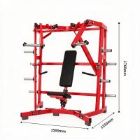 China Plate Loaded Steel Lateral Wide Chest Press Machine Gym Equipment for Chest Strength Training for sale