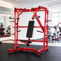 China Plate Loaded Steel Lateral Wide Chest Press Machine Gym Equipment for Chest Strength Training for sale