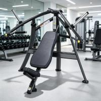China Chest Press Machine Commercial Plate Loaded Strength Training Gym Equipment for sale