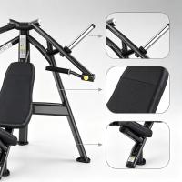 China Chest Press Machine Commercial Plate Loaded Strength Training Gym Equipment for sale