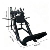 China XS04 Hack Slide Machine | Commercial Plate Loaded Hack Squat Gym Equipment for sale