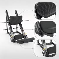 China XS04 Hack Slide Machine | Commercial Plate Loaded Hack Squat Gym Equipment for sale