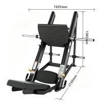 China XS06 45 Degree Leg Press Machine | Commercial Plate Loaded Lower Body Gym Equipment for sale