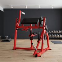 China Commercial Steel Seated Biceps Machine Plate Loaded Steel Arm Curl Equipment for Gym Strength Training for sale