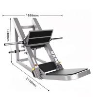 China XS09 45 Degree Leg Press Machine Premium Commercial Plate Loaded Lower Body Gym Equipment for sale