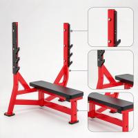 China Olympic Flat Press Steel Plate Loaded Chest Press Machine for Commercial Gym Training for sale