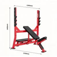 China Olympic Decline Press Steel Plate Loaded Chest Machine for Lower Chest Gym Training for sale