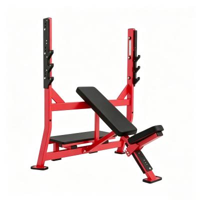 China Olympic Decline Press Steel Plate Loaded Chest Machine for Lower Chest Gym Training for sale