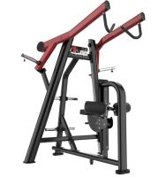 China Gym Equipment High Row Low Row Plate Loaded Machines Back Exercise Machine Iso-Lateral High Row for sale