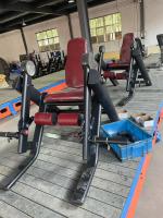 China Electromagnetic Control Row Machine 1000 Pounds Max Load Horizontal Row Trainer with 100mm x 50mm x 3mm Steel Tube for sale