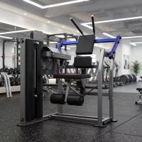 China MTS12 Abdominal Crunch Machine Pin Loaded Commercial Gym Machine for Core Strength Training for sale