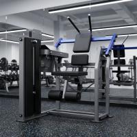 China MTS12 Abdominal Crunch Machine Pin Loaded Commercial Gym Machine for Core Strength Training for sale