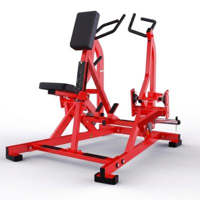 China Iso-Lateral Rowing Machine Steel Plate Loaded Back Trainer for Commercial Gym Strength Workouts for sale
