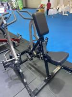China Iso-Lateral Rowing Machine Steel Plate Loaded Back Trainer for Commercial Gym Strength Workouts for sale