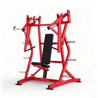China Commercial Chest Press Machine Steel Plate Loaded Chest Trainer for Upper Body Strength for sale