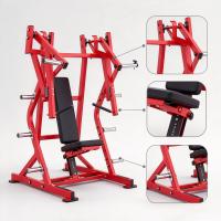 China Commercial Chest Press Machine Steel Plate Loaded Chest Trainer for Upper Body Strength for sale