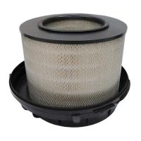 China 220.2mm inside diameter Heavy truck construction works air filter element 0040942404 for sale