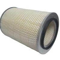 China Glass Fiber Core Components Excavator Air Filter AF1862M for 73mm Bottom Drawbar Bore for sale