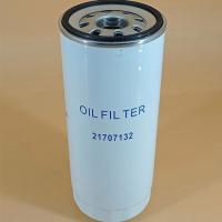 China Smooth Oil Circulation Excavator Oil Filter 21707132 with Glass Fiber Core Components for sale