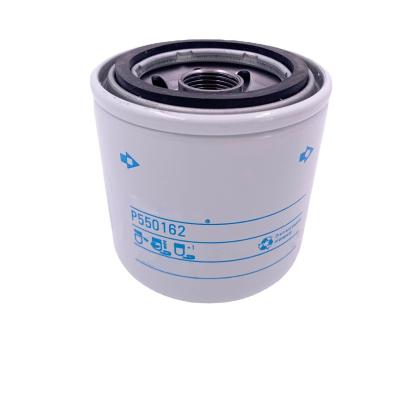 China 64mm Seal Outer Diameter Excavator Oil Filter Element P550162 for Heavy Duty Vehicles for sale