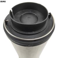 China 1263042 Outside to Inside Flow Direction Glass Fibre Oil Filter Element Replacement for sale