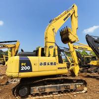 China 20Ton Used Komatsu Excavators Backhoe Pc200-8 Crawler Digging Machinery for sale