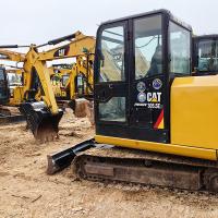 China Cat 305.5E Used Mini Equipment Trader Excavator 5.5 Ton Pre Owned for sale