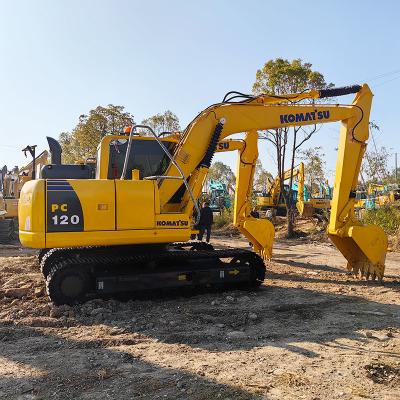 China PC120-8 12T Used Komatsu Excavators Construction Heavy Machinery Digger for sale