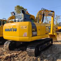 China PC120-8 12T Used Komatsu Excavators Construction Heavy Machinery Digger for sale