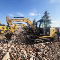 China Original Japan 305.5E Used CAT Excavators Hydraulic Used Earth Moving Equipment for sale