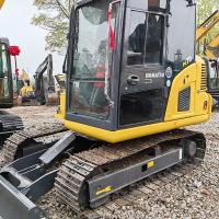 China Earthmoving Used Komatsu Excavators Heavy Machine PC70-8 7T for sale