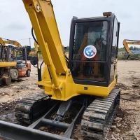 China 5T Tracked Small Used Komatsu Excavators PC56-7 Hydraulic Crawler for sale