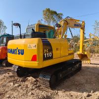 China 11Ton Used Komatsu Excavators PC110-8 Digger Earth Excavating Equipment for sale