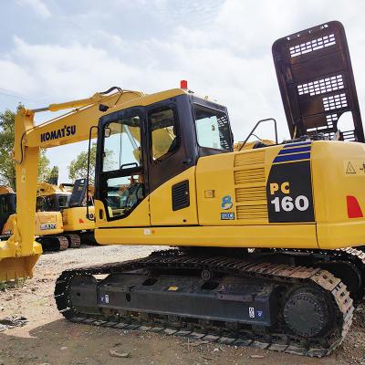 China 16Ton Used Komatsu Excavators Digging Machines Pc160-7 for sale
