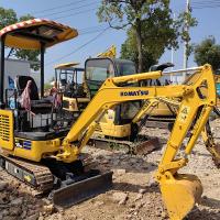 China Mini Type Used Komatsu Pc18MR Excavator Digger 1.8Ton Diesel Engine for sale