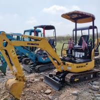 China Mini Type Used Komatsu Pc18MR Excavator Digger 1.8Ton Diesel Engine for sale