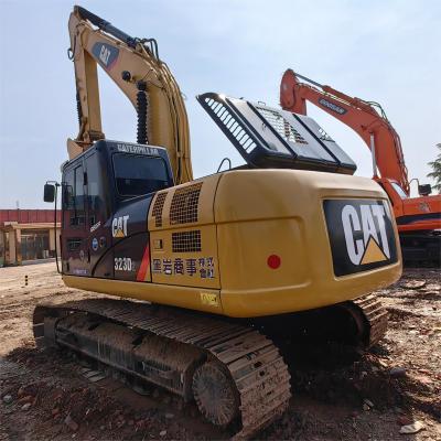 China CAT Equipment 323 USA Brand Caterpillar Used Track Crawler Excavators for sale