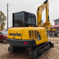 China Japan Pc56-7 Used Komatsu Excavators Earth Moving Equipment for sale
